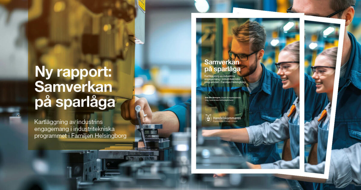 Ny rapport om ökat behov av samverkan mellan näringsliv och skolor ...